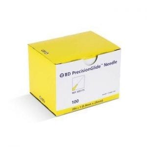 BD Precision Glide Needle 20GX1(0.9mm X 25mm) - Beta Pharmacy